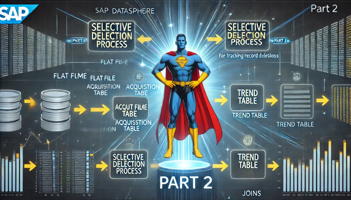 Using The New Selective Deletion Functionality In Sap Datasphere To Track Record Deletion In The